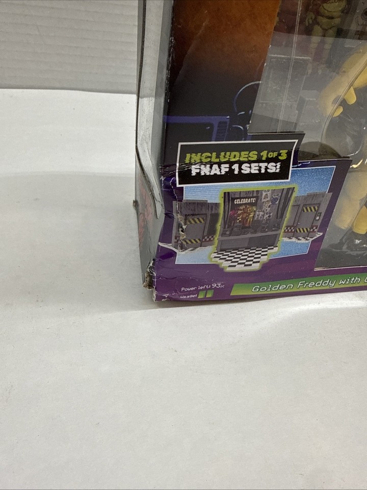 2026 Jazwares Five Nights at Freddy's Golden Freddy Office Set 5 ...