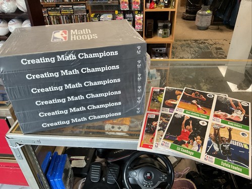 Math Hoops Lot Game boards And Playing Cards Sealed New Hasbro sports ...