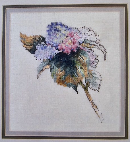 Janet Powers Hydrangea Cross Stitch Pattern Embroidery | eBay