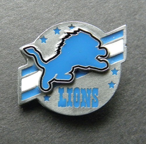 DETROIT LIONS NFL FOOTBALL LOGO LAPEL PIN 1 inch | eBay