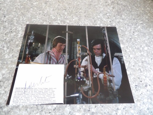 Hammer Horror Actors signed collection - 11 signed photos and cards ...