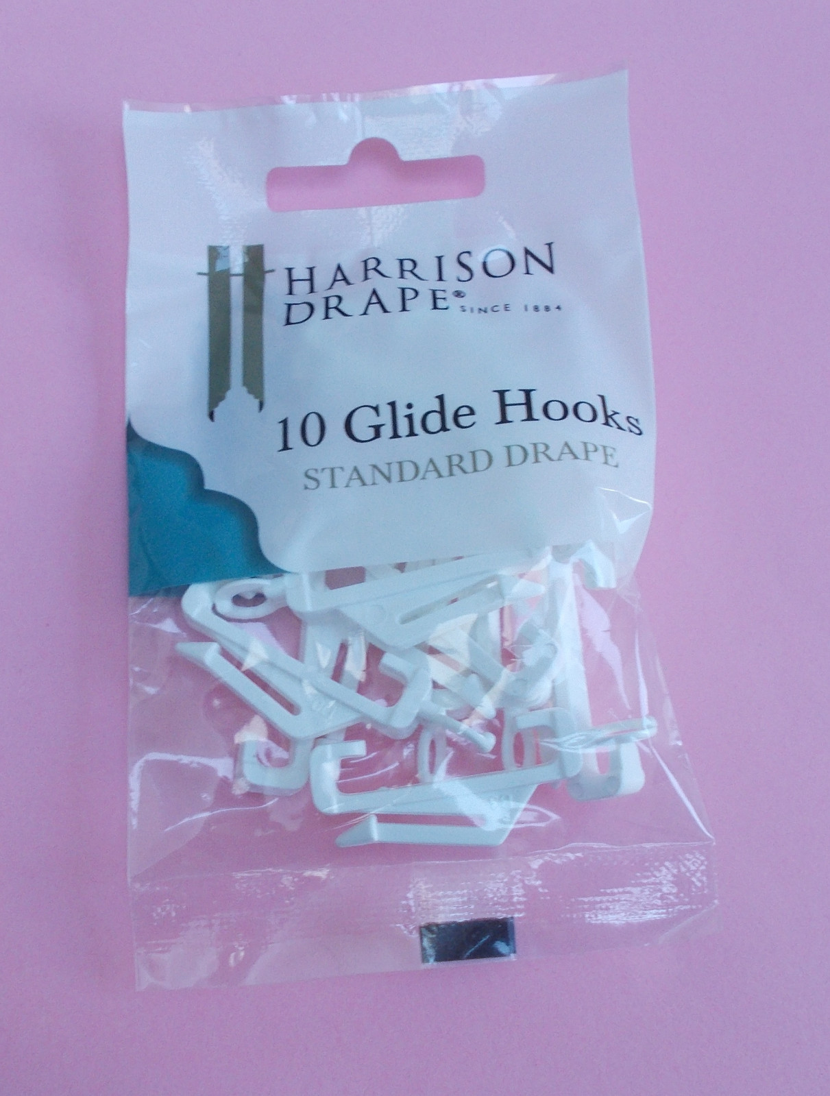 Harrison Drape Gliders, plastic curtain glide hooks, Standard Drape ...