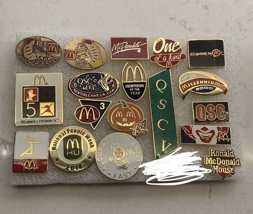 Vintage McDonald’s Pins $15 EACH INDIVIDUAL PIN Thank You! | eBay