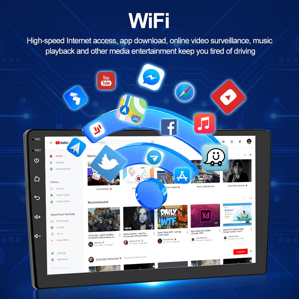 For Honda Accord 2013-2015 2G+32GB Carplay Car Stereo Radio Android 13 ...