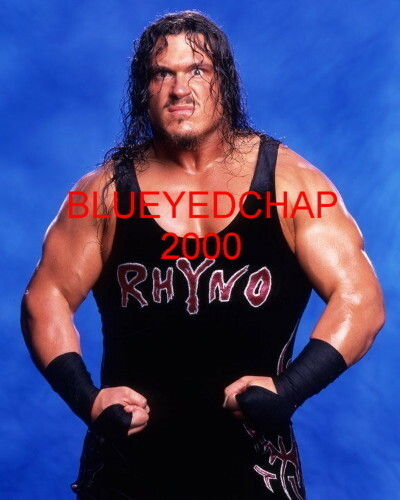 RHYNO WRESTLER 8 X 10 WRESTLING PHOTO WWF | eBay