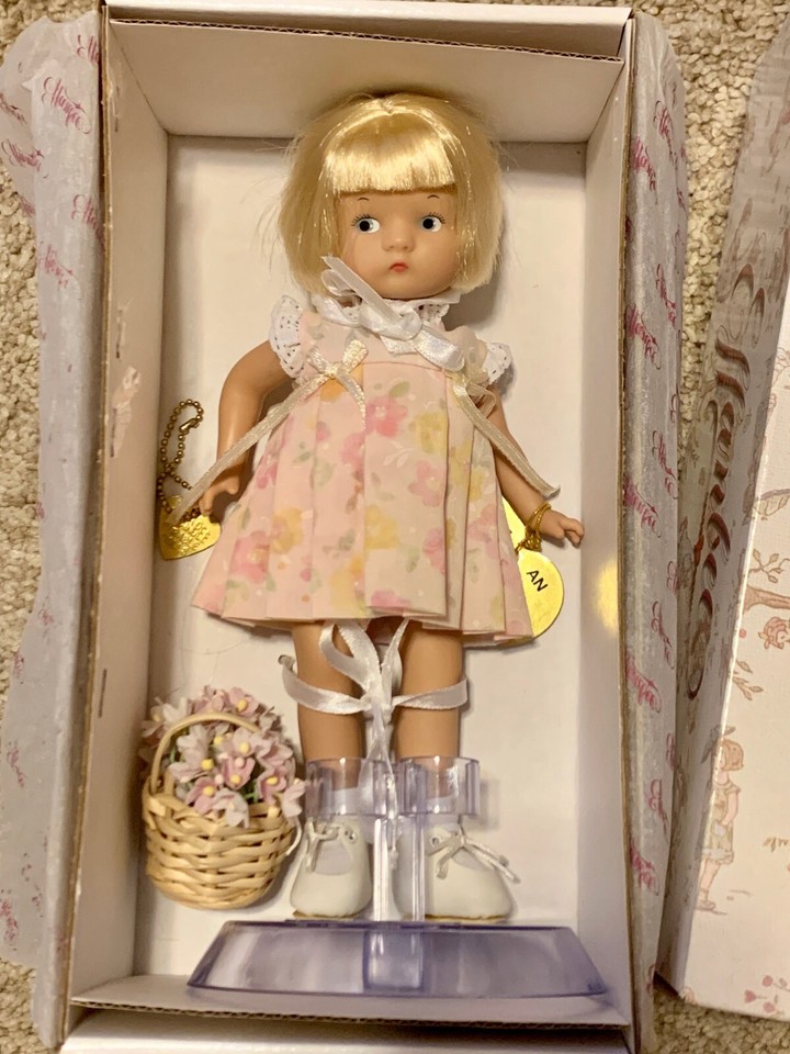 Effanbee Patsyette May Day 9" doll with flower basket, EUC in box | eBay