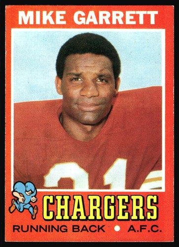 1971 Topps Mike Garrett #119 San Diego Chargers | eBay
