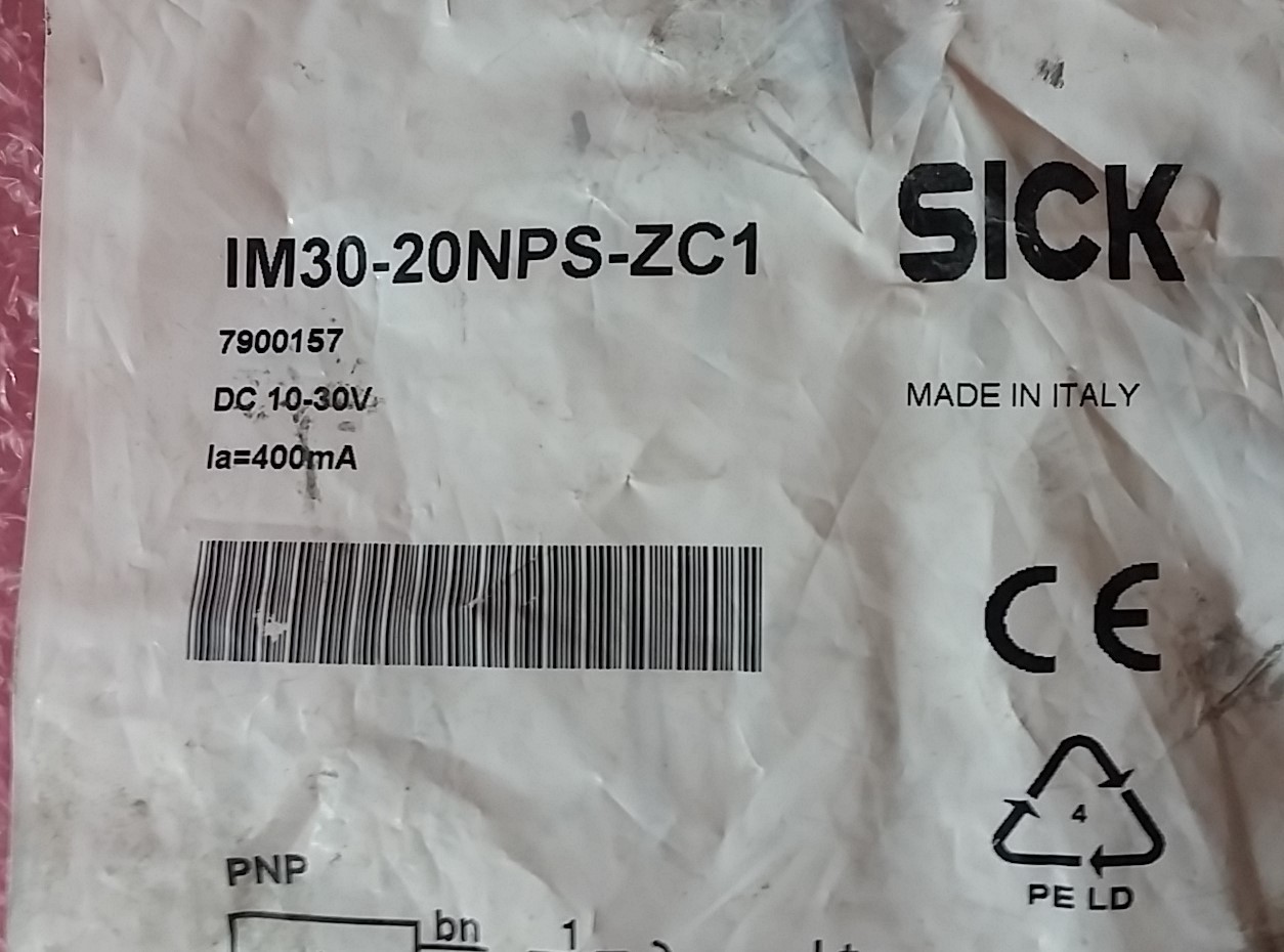 SICK Inductive proximity sensor IM30-40NPS-NC1 6027584 M30 PNP Non ...