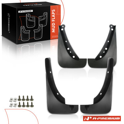 A-Premium 4Pcs Splash Guards Mud Flaps Front & Rear for Buick Enclave ...