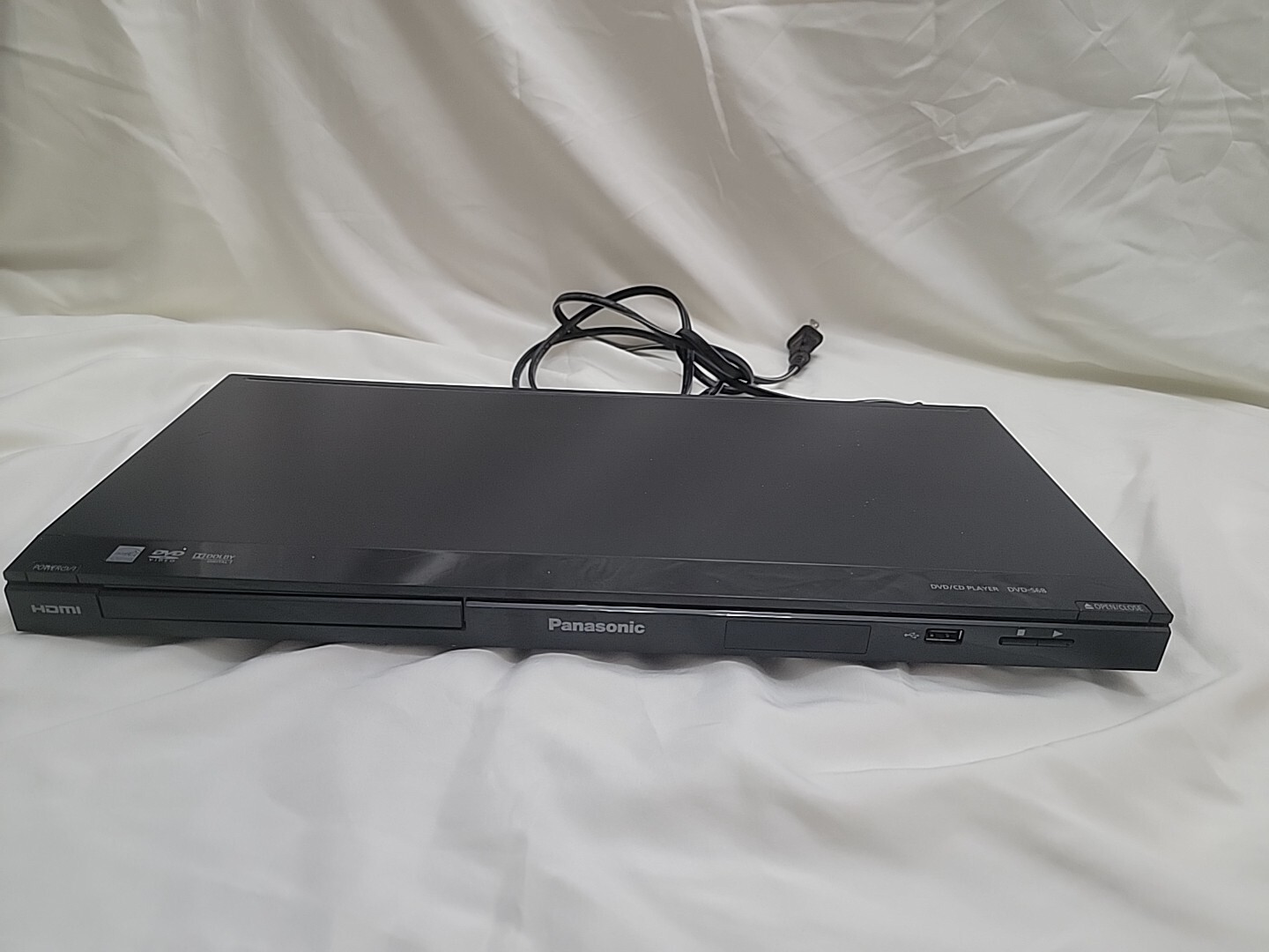 Panasonic Model DVD-S68 DVD CD HDMI Player Black Tested Works Great | eBay
