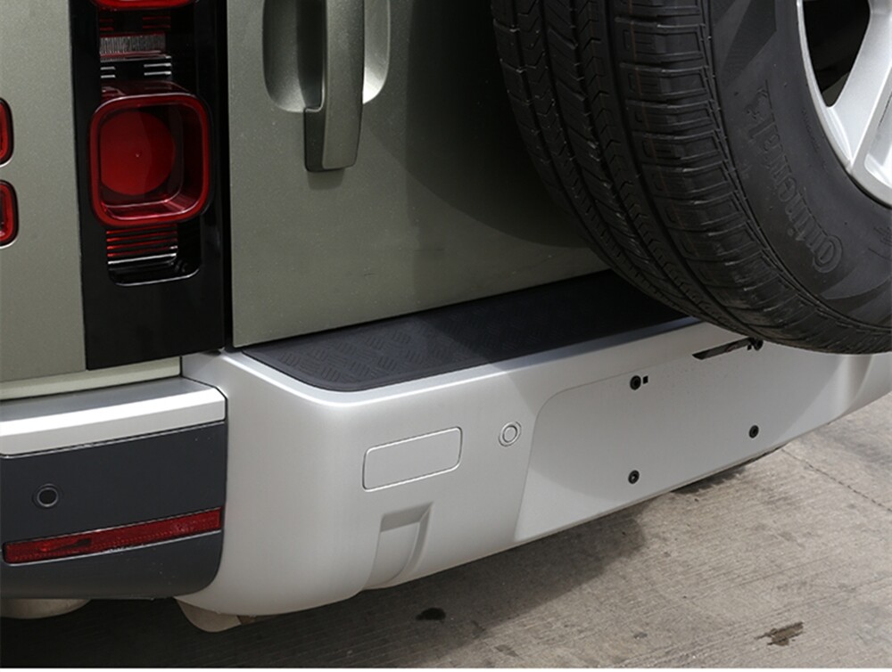 1Pc Rear Bumper Protector Scuff Plate Trim For Land Rover Defender 110 ...