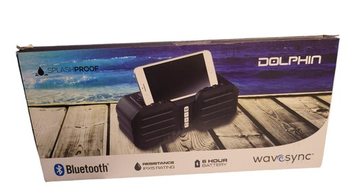 Dolphin Portable Splashproof Bluetooth Speaker SPB-8XBLK - Black ...