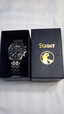 "STAUER" Precision Chronograph Watch, 3 ATM, Fits 7-9in Wrist ...