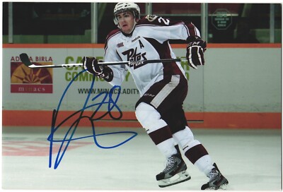 Derek Mathers Autographed 4x6 Color Photo Peterborough Petes #28 C | eBay