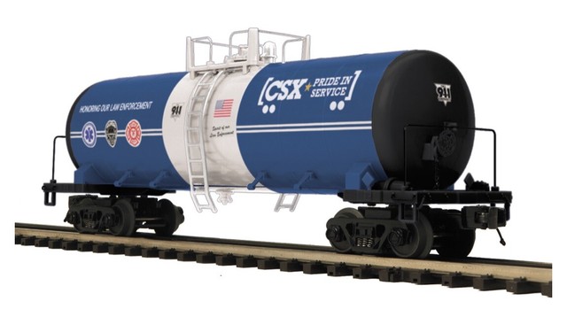 MTH PREMIER CSX FIRST RESPONDERS BOX CAR O SCALE POLICE FIRE FIGHTER ...