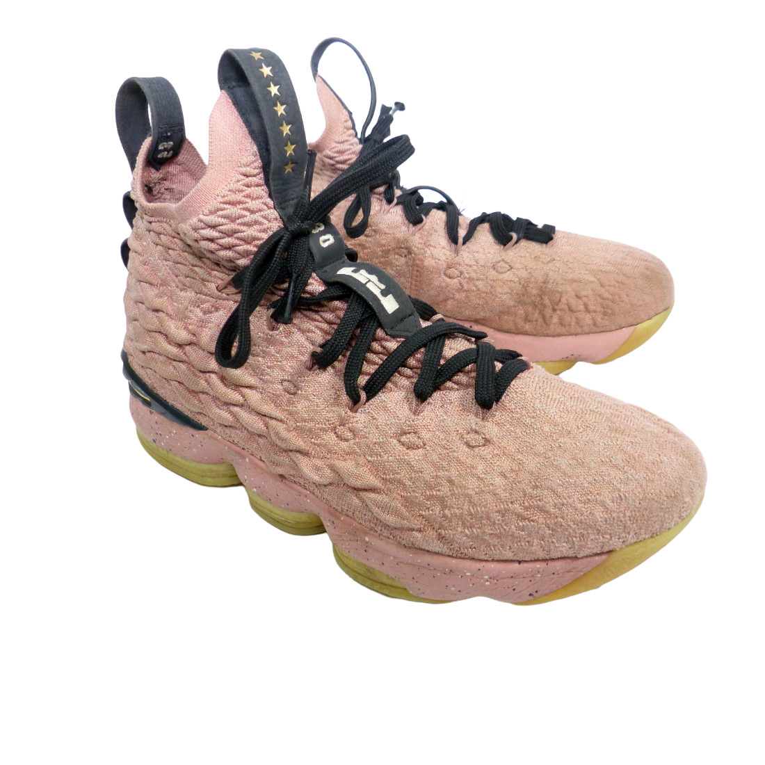 Nike Sneakers Lebron XV GS Hollywood Rust Pink & Gold… - Gem