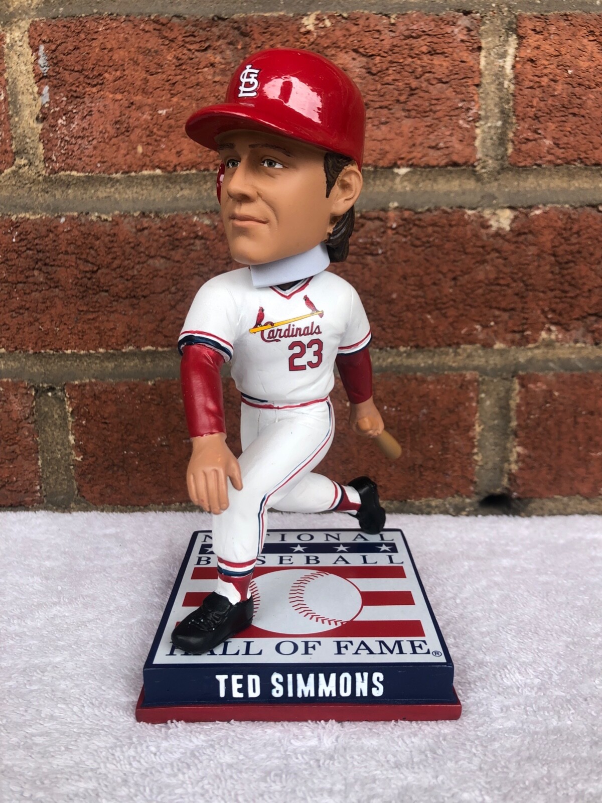 Ted Simmons St Louis Cardinals Cooperstown Hall of Fame Bobblehead ...