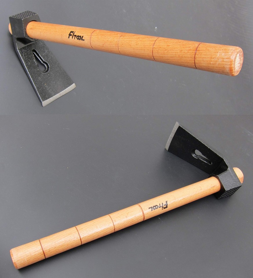 Forged Woodworking Hammer Woodcarving Straight Adze Axe with Claw ...