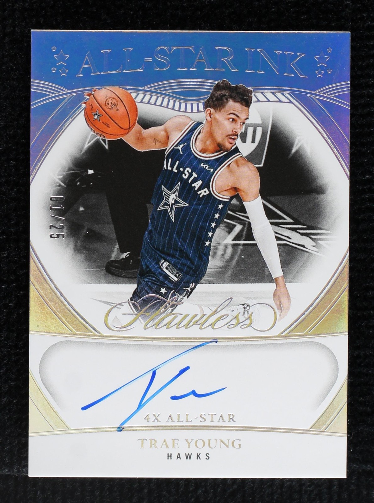 2024-25 Panini Flawless - All-Star Ink Trae Young #ASI-TRY /25 (AU) for ...