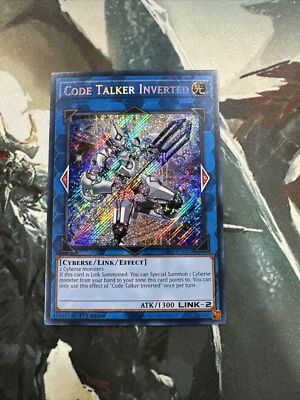 Yugioh Code Talker Inverted Secret Rare RA01 | eBay
