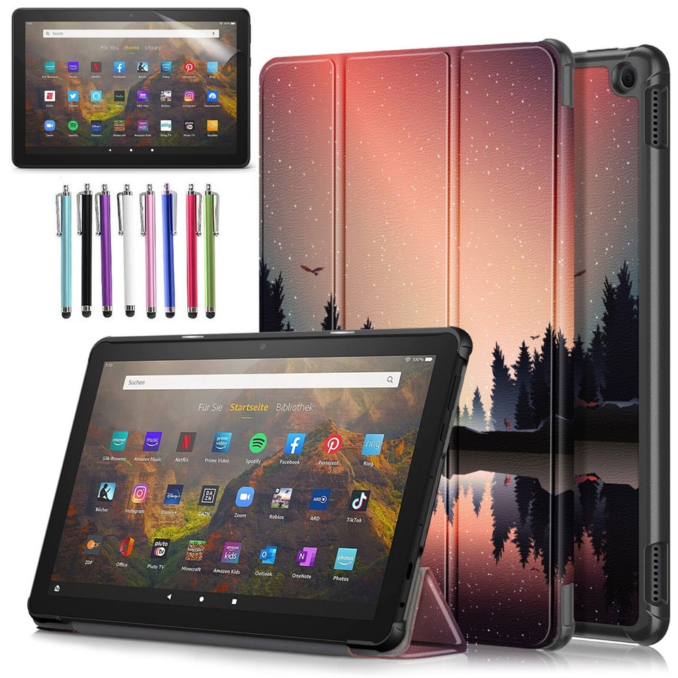 Case For Amazon Fire Max 11 /HD 10 / HD 8 / Fire 7 inch Tablet Smart ...