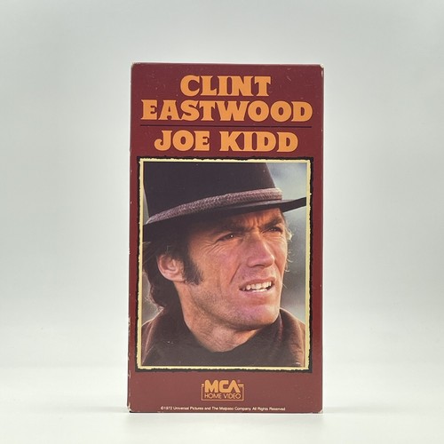 Joe Kidd VHS, 1972 (1987) Clint Eastwood MCA Home Video | eBay