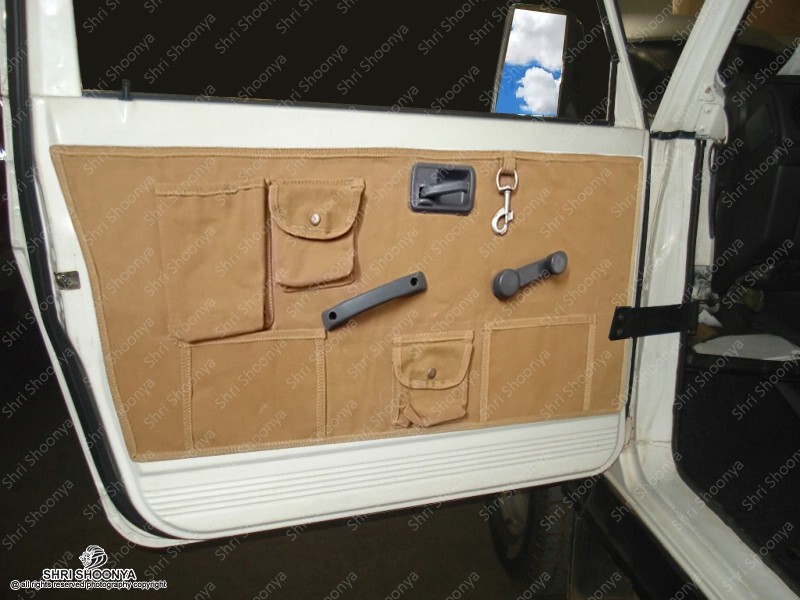 Custom Suzuki Samurai SJ410 SJ413 Door Panel Top Qlty Sandy Canvas +All ...