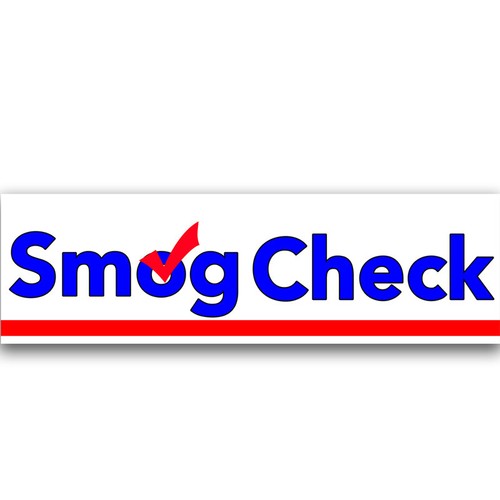 Smog Check Vinyl Banner with Optional Sizes (Made in the USA) | eBay