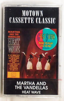 MARTHA REEVES And The VANDELLAS ‎– Heat Wave 1988 US cassette SEALED | eBay