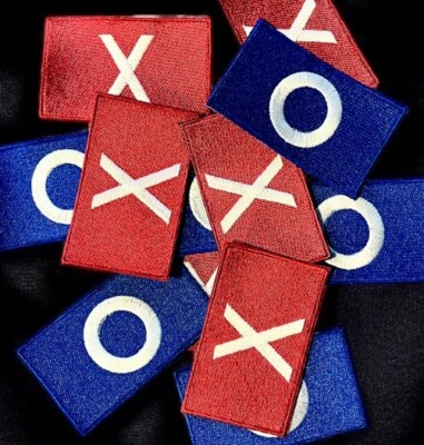 Squid Games Season 2 Team X And Team O Embroidered Patch Set | eBay