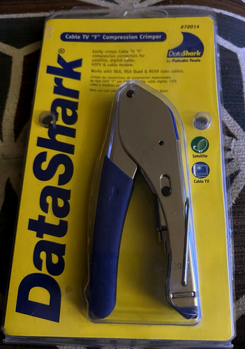 Data Shark Waterproof CATV “F” Compression Crimper 70014 New Sealed | eBay