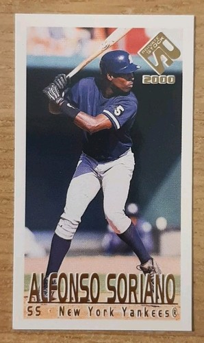 2000 PACIFIC PRIVATE STOCK PS-2000 ACTION MINI ALFONSO SORIANO #34 NY ...