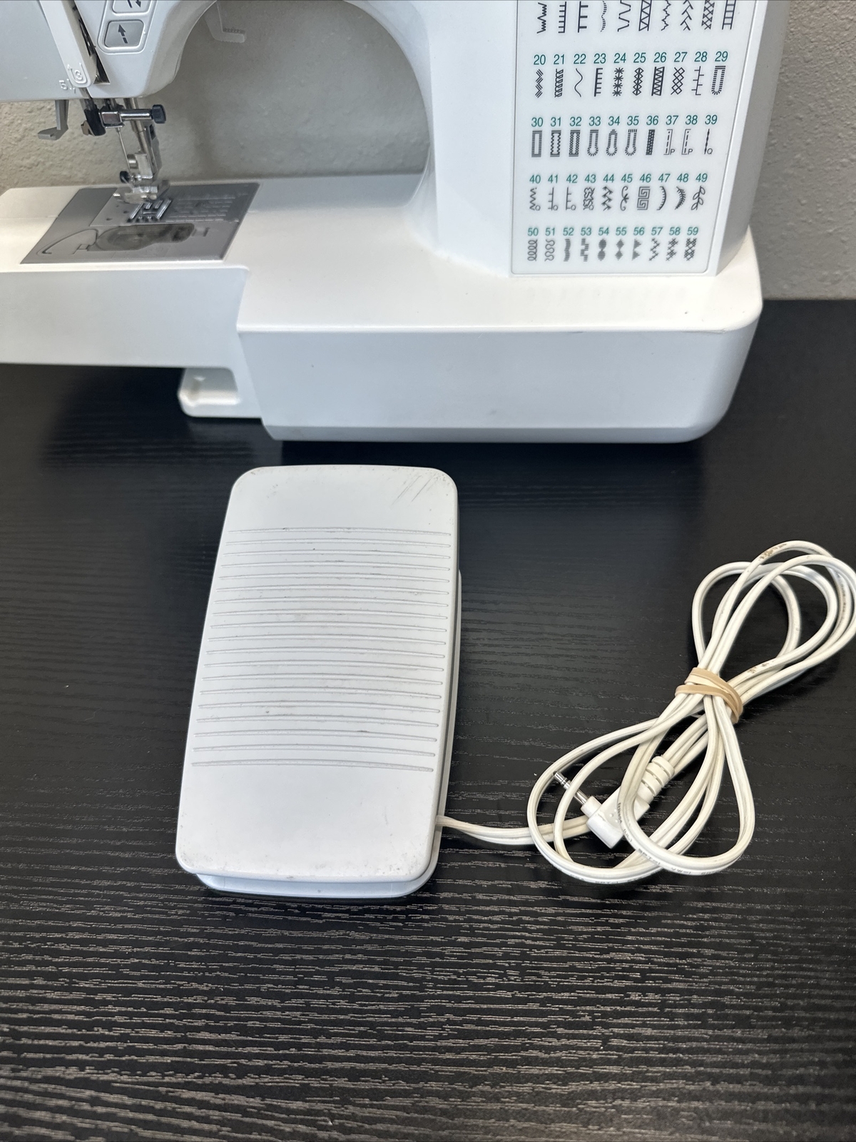 Brother Cs-100 Computerized Sewing Machine Extension Table Pedal Cond ...