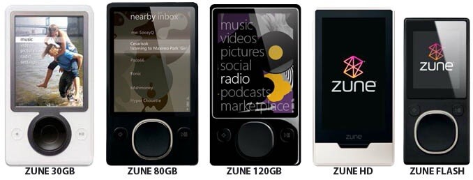 Microsoft Zune Firmware Update Repair Service (All Generations/Models ...