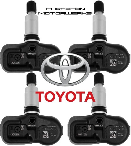 SET OF 4 OEM 04-16 TOYOTA 4RUNNER FJ CRUISER RAV4 TPMS Tire Pressure ...