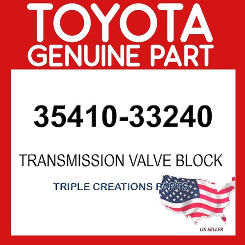 TOYOTA GENUINE 3541033240 BODY ASSY, TRANSMISSION VALVE 35410-33240 | eBay