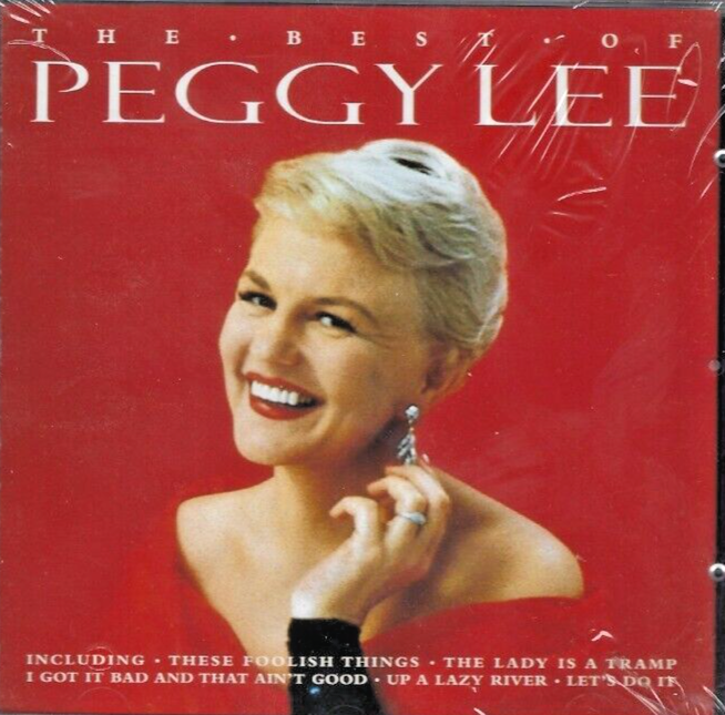 Peggy Lee, NEW CD Best of Hits Collection 20 Tracks ,Lady is a Tramp ...