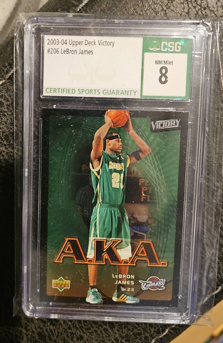 2003-04 Upper Deck Victory Lebron James RC Rookie Highlight 2003-04 Upper Deck Victory Lebron James RC Rookie Highlight