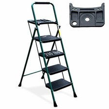 Cosco Folding Superfold Lightweight Step Ladder Two Sided Anti-slip for ...