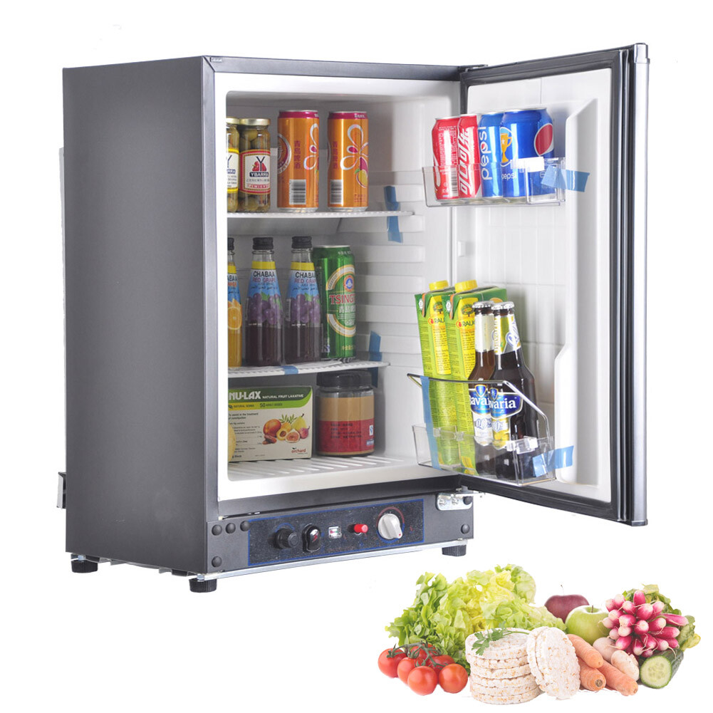 Smad 3 Way Propane Fridge 2.1 Cu.ft Camper Refrigerator LPG/110V/12V ...