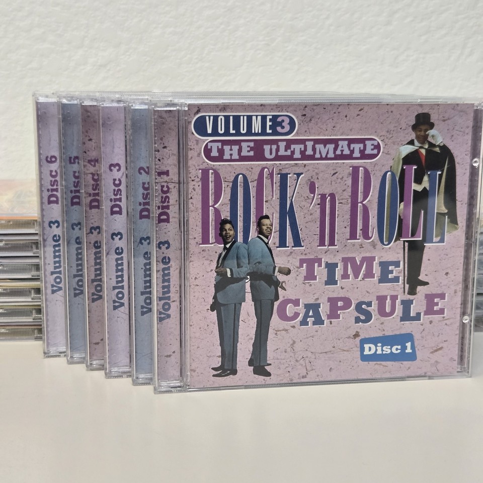 Ultimate Rock 'N Roll TIME CAPSULE Vol 1-4 Complete Set of 24 CDs, 50s ...