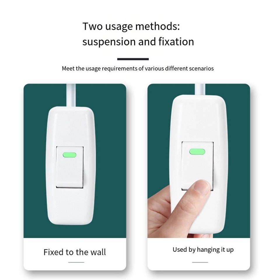 2-Pin Switch Home Lighting Upgrade Internal Copper Contacts Lightweight ...