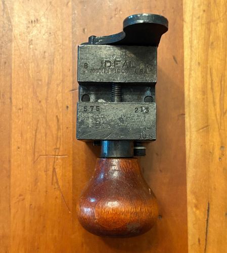 LYMAN IDEAL .58 CAL MINI BALL SINGLE CAVITY 575213 HOLLOW BASE MOLD ...