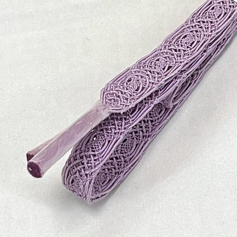 Obijime/obiage set hand braid Tango Chirimen dark and light purple ...