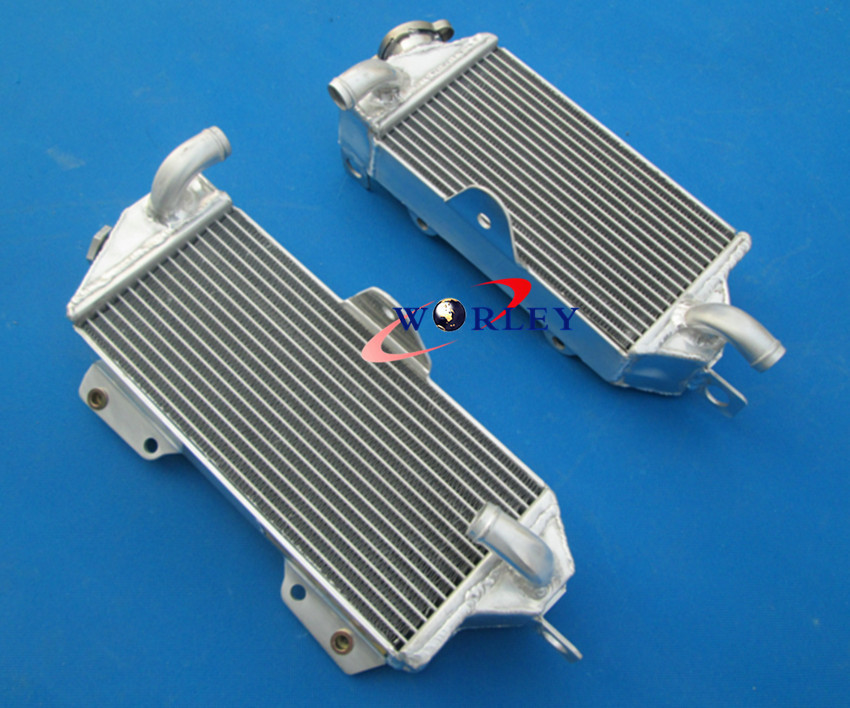 L+R Aluminum radiator for KAWASAKI KX500 1988-2004 1989 1990 1991 1992 ...