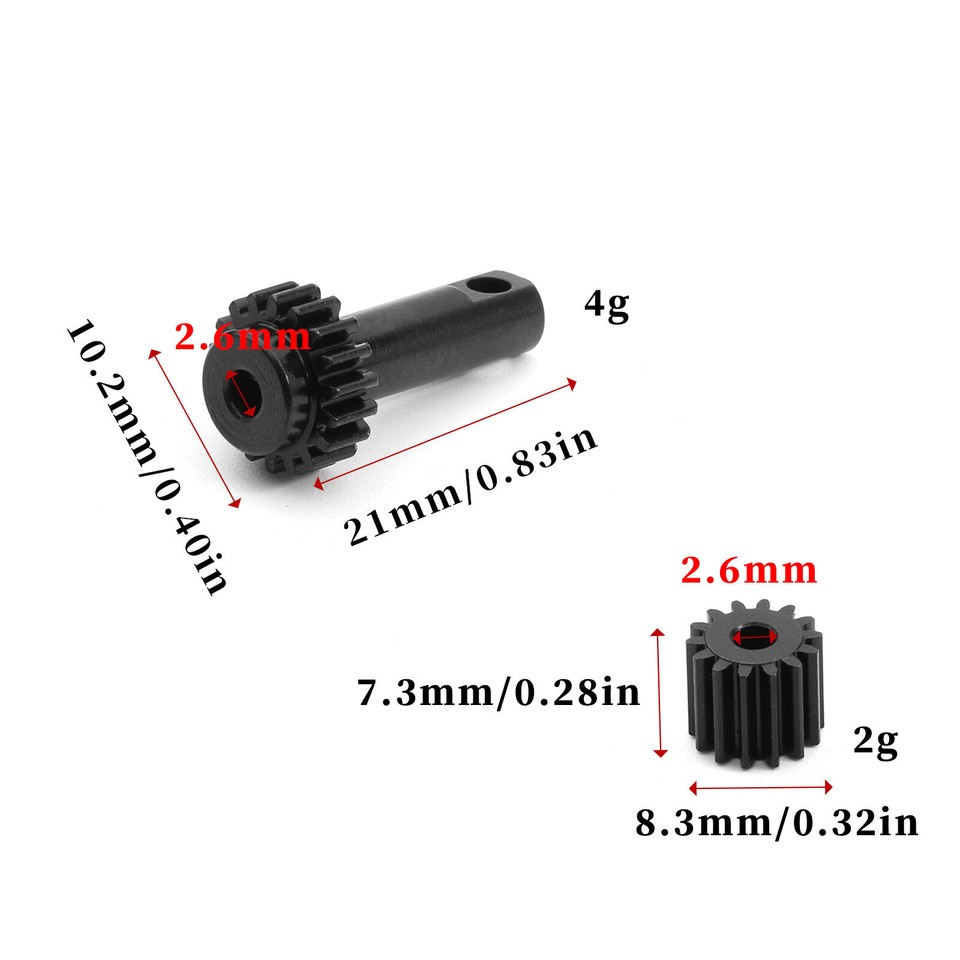 New Planetary Differential Gears Sun Gear Shaft Kit For TRAXXAS Slash ...