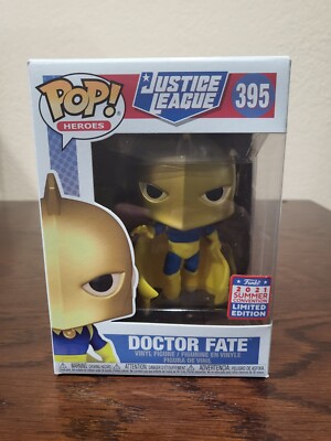 POP FUNKO FYE Justice League DOCTOR FATE #395 2021 SDCC Exclusive ...