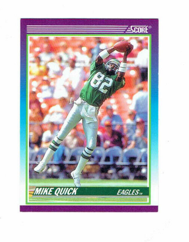 Mike Quick Philadelphia Eagles #82 WR #466 Score 1990 Football Card | eBay