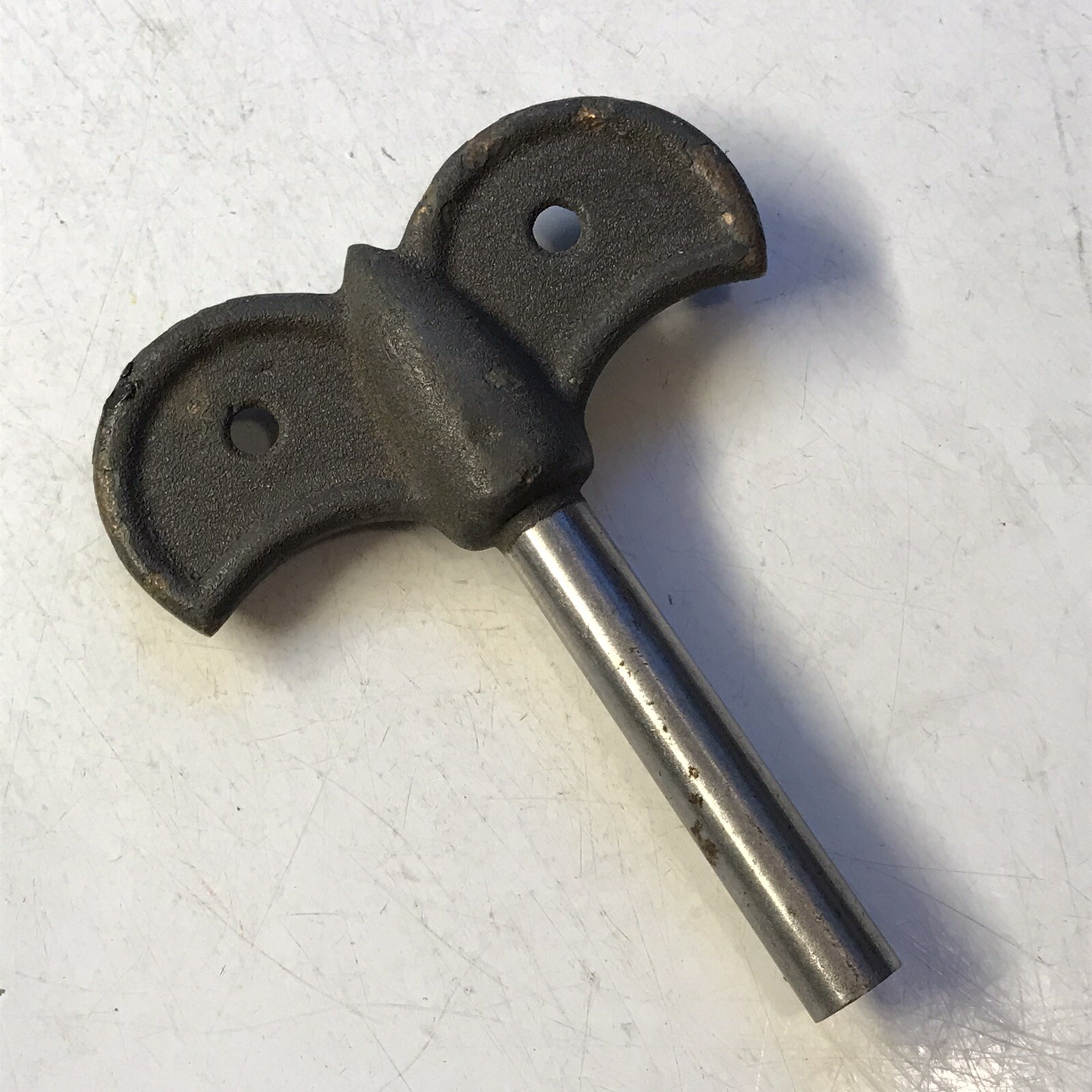 vintage Brass Metal Wind Key Gamewell Gong Batwing Fire Alarm Call Box ...