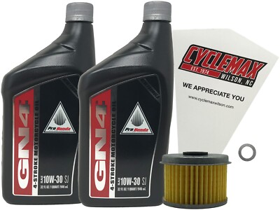 Cyclemax Genuine OEM Oil Change Kit for 2023-2025 Honda CBF300NA | eBay